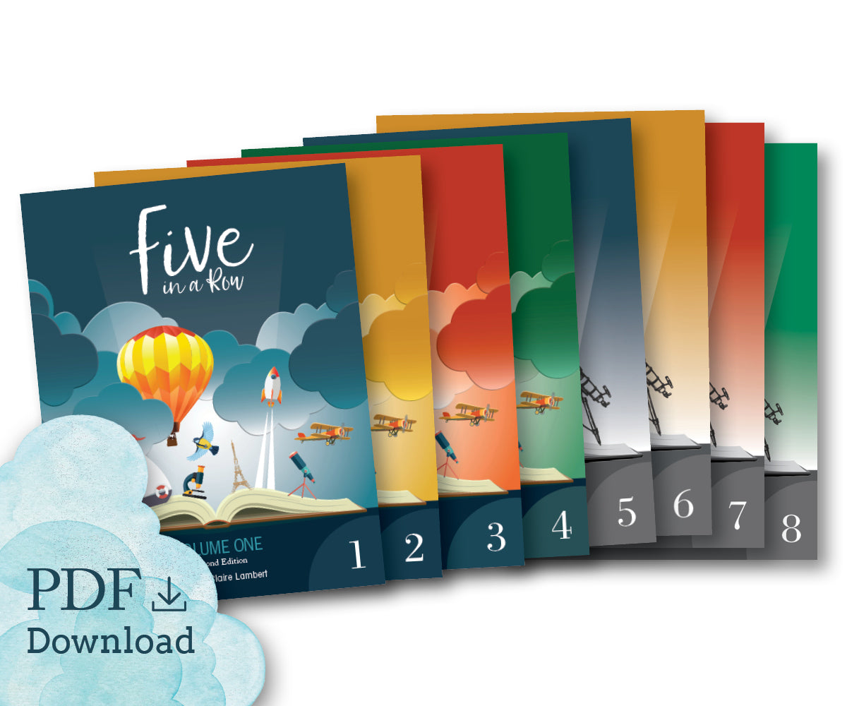 Volumes 1-8 - Digital – Five in a Row
